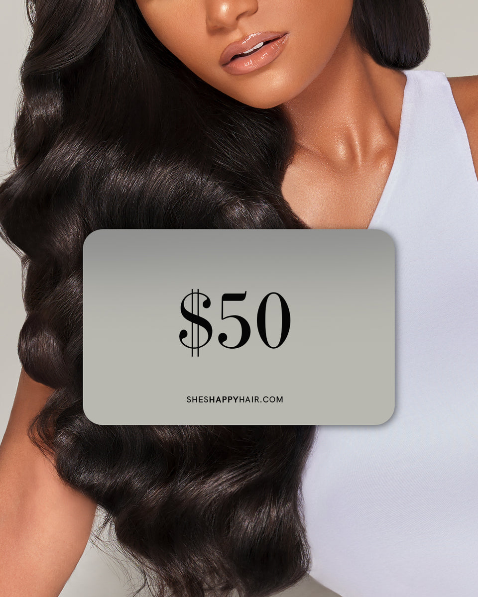 She's Happy Hair Gift Card: Give The Gift Of Beautiful Hair