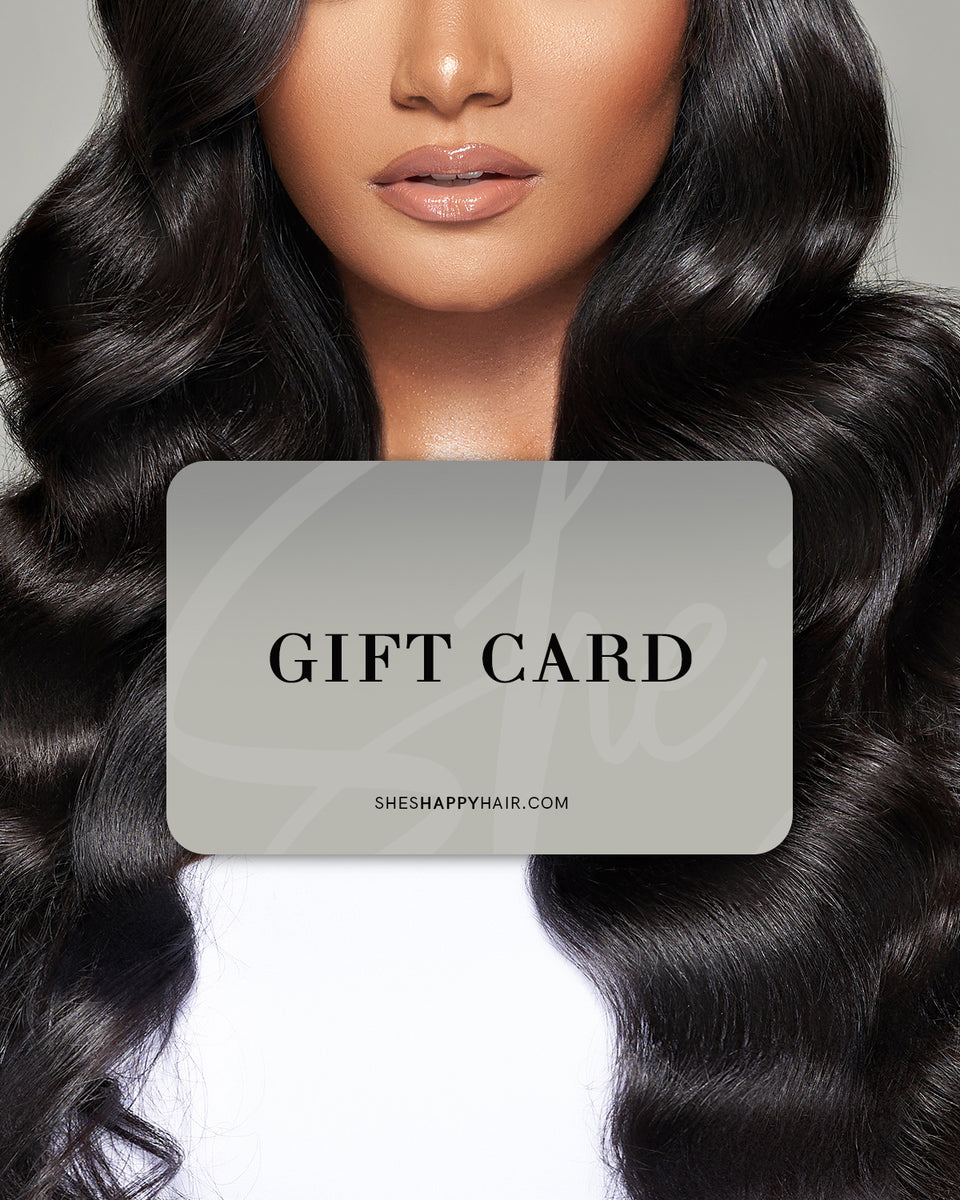 She's Happy Hair Gift Card: Give The Gift Of Beautiful Hair